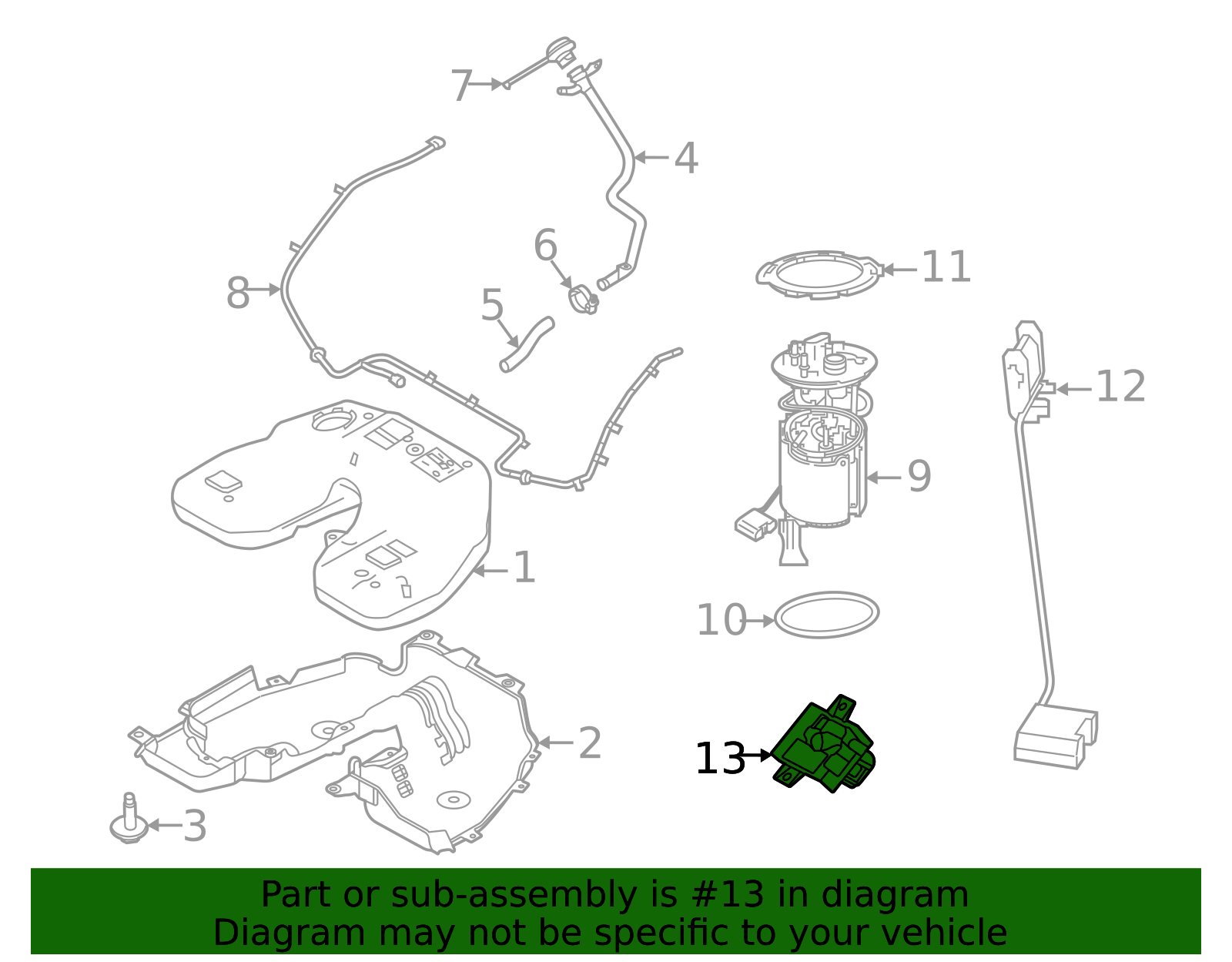 2017-2024 Land Rover Fuel Pump Controller LR086453 | OEM Parts Online