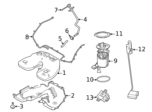 Fuel System Components for 2023 Land Rover Defender 110 | OEM Parts Online
