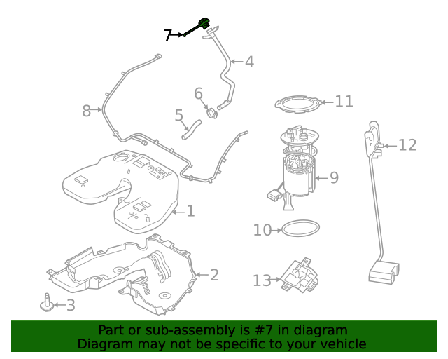 Genuine Cap-Fuel Tank for 2005-2023 Land Rover | Land Rover Part ...