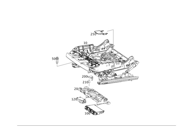 2021 Mercedes-Benz S560 Height Adjustment 000-910-54-04 | MB OEM Parts