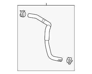 2021-2023 GM Engine Coolant Air Bleed Pipe 55512939 | TascaParts.com