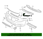 2018-2019 Subaru Side Bracket - Driver's Side (LH) 57707AL41A ...