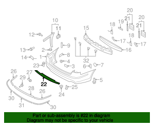 2009-2011 Hyundai Genesis Under Cover 86691-3M000 | QuirkParts