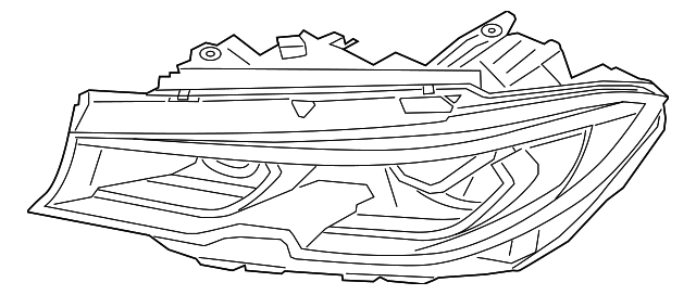 63-11-8-496-159 - Composite Headlamp 2019-2023 BMW | Genuine BMW Parts