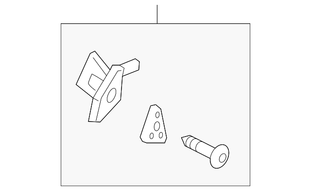 2019-2024 Mazda 3 Mount Bracket BDTS-50-0U0A | Mazda-Parts