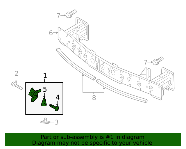 BDTS-50-0U0A - Mount Bracket - 2019-2023 Mazda 3 | MazdaSwag