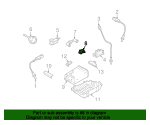 39300-38200 - Map Sensor 2001-2014 Kia | Kia.Parts