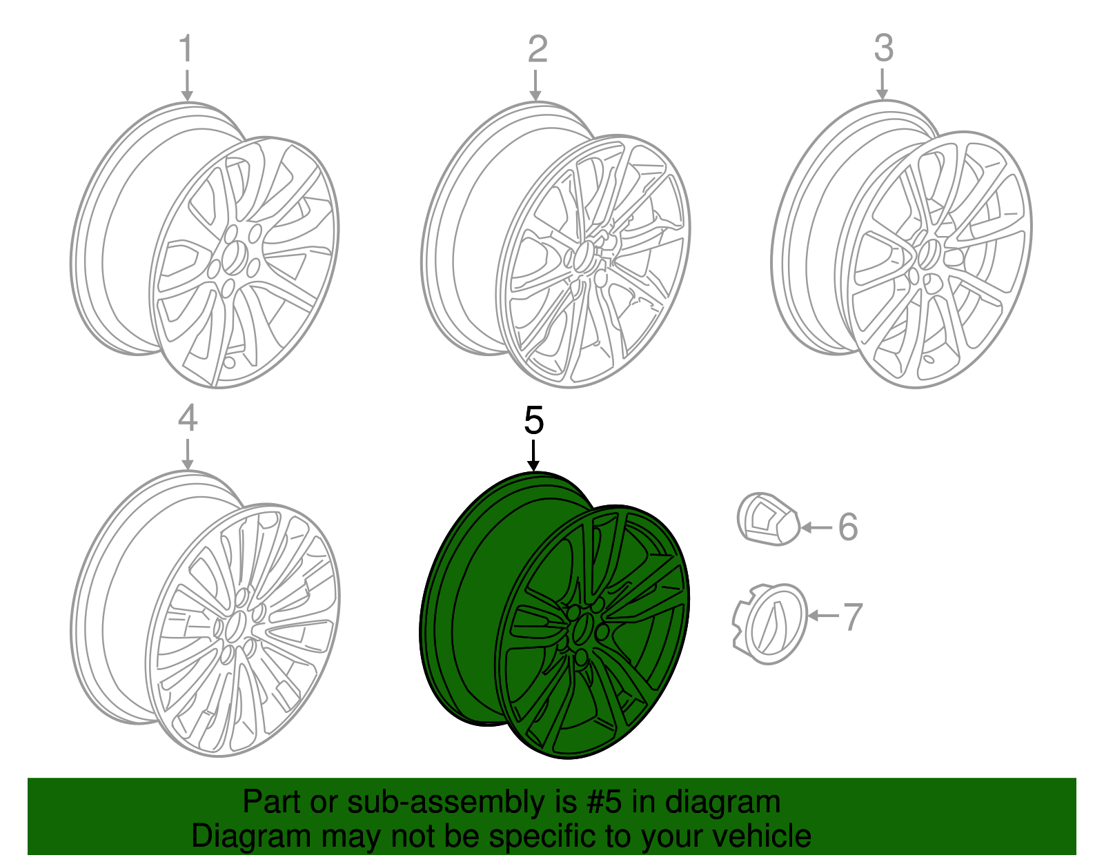 42700-TZ3-A91 - High-Quality Wheel, Alloy for 2018-2020 Acura TLX ...