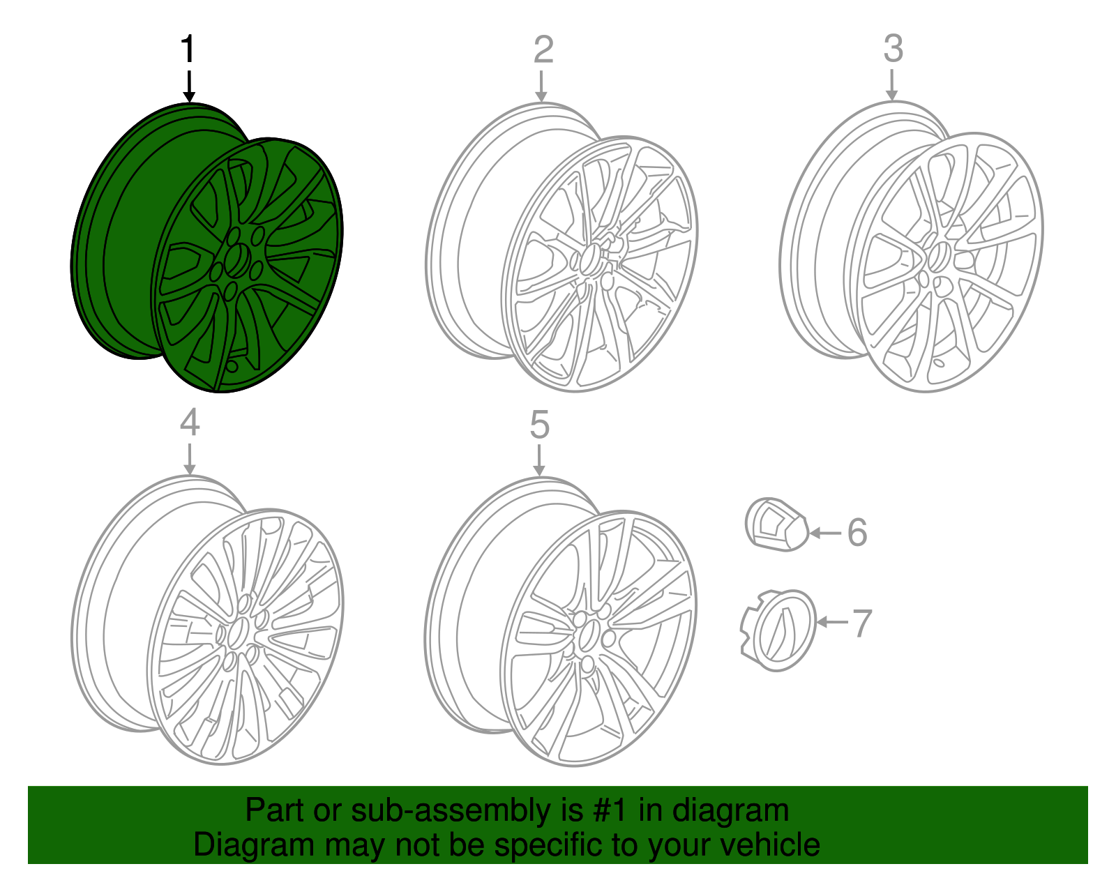 42700-TZ3-A01 - High-Quality Wheel, Alloy for 2015-2017 Acura TLX ...