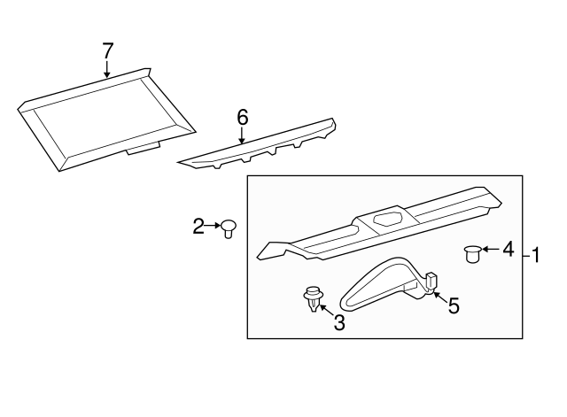 88625-47031 - Sunload Sensor For 1998-2023 Lexus | Lexus OE Parts