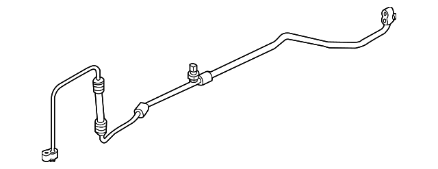 64536987113 - 2003-2008 BMW Pressure Hose (64-53-6-987-113) | BMW of ...