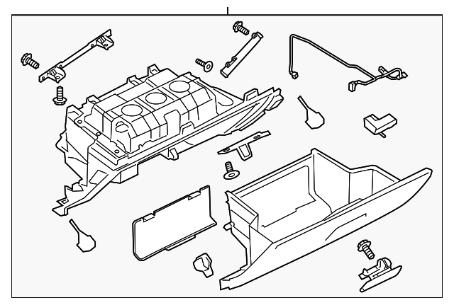 2017-2019 Land Rover Discovery Sport Glove Box Assembly LR092316 | OEM ...
