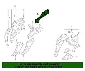 Genuine BMW 41-11-8-413-409 | Spacer Plate | FREE Shipping on Most ...