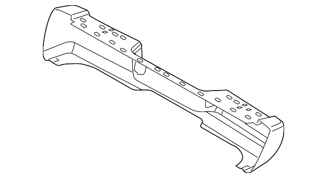 2003-2007 GM Rear Bumper Cover 12335660 GM | GMPartsDirect.com