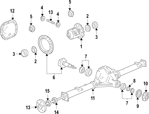 Rear Axle for 2021 Ford F-150 | Blue Springs Ford Parts