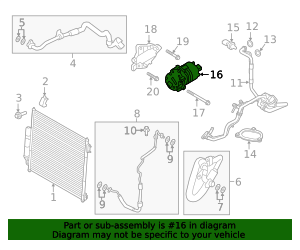 2019-2023 Land Rover Compressor LR172658 | OEM Parts Online