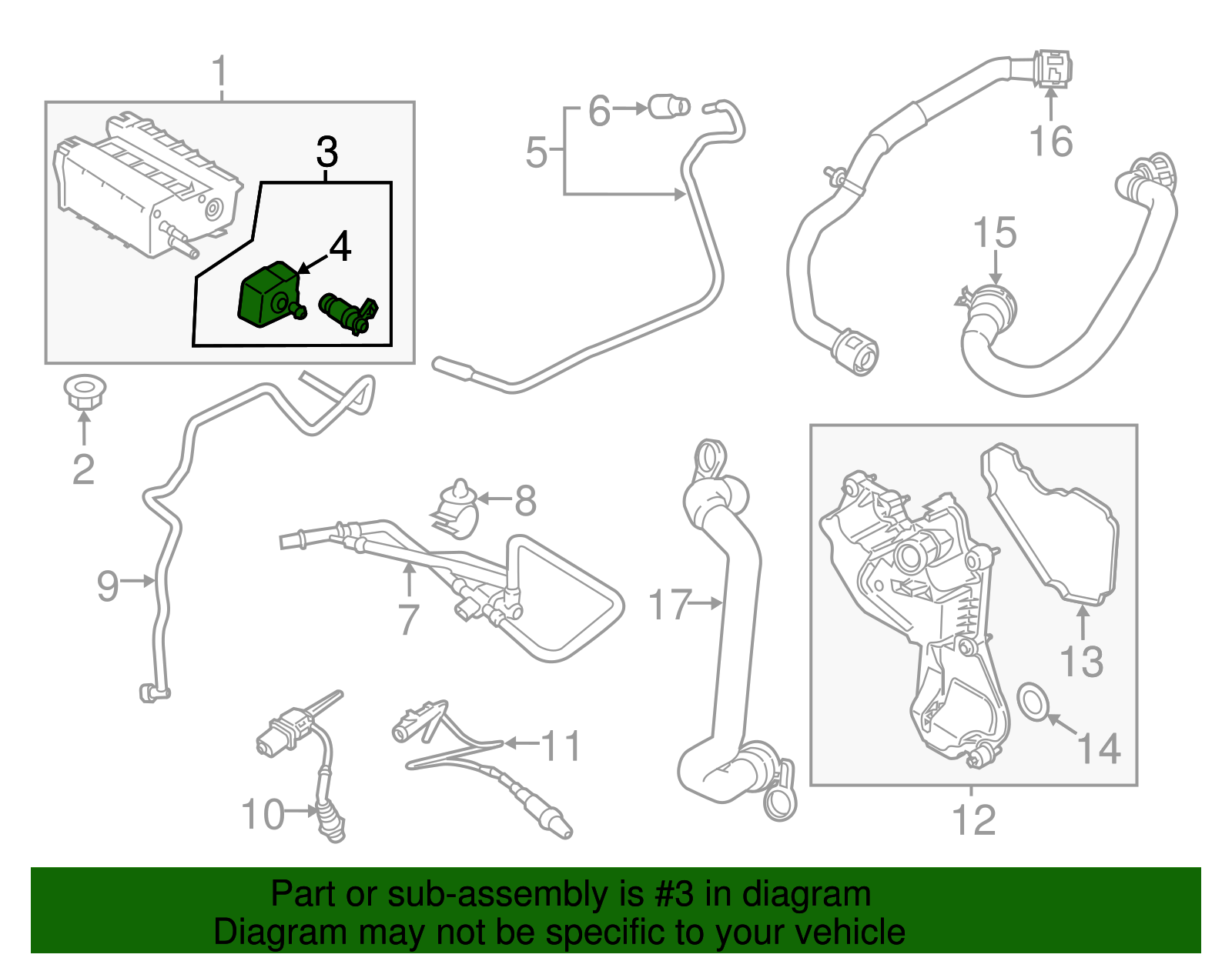 C1BZ-9C915-A - Purge Control Valve 2014-2024 Ford | Big 3 Auto Parts