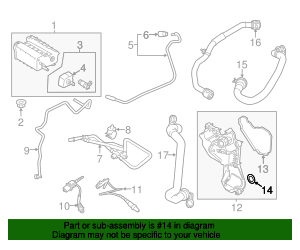 Genuine OEM Ford Part - Separator O-Ring BM5Z-8527-A | Genuine OEM Ford ...