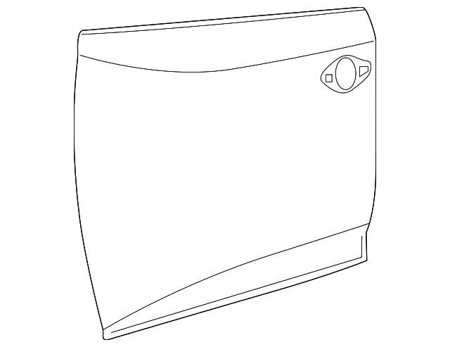 2015-2024 Nissan Murano Outer Panel 80152-5AA0A | QuirkParts