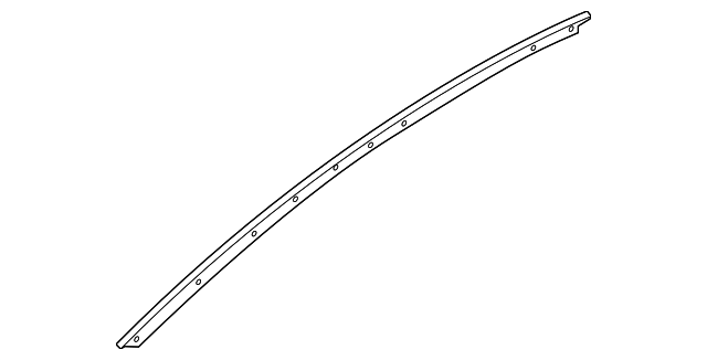 82860-2M000 - Drip Molding - 2010-2016 Hyundai Genesis Coupe | World ...