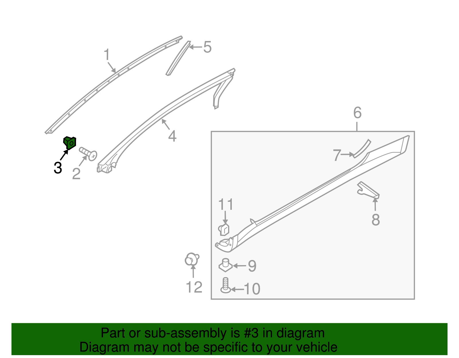 1996-2025 Hyundai Trim Panel Assembly Grommet 14913-04000 | OEM Parts ...