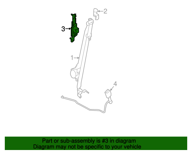 87824-5SA0A - Adjuster 2018-2024 Nissan LEAF | Nissan Parts ...