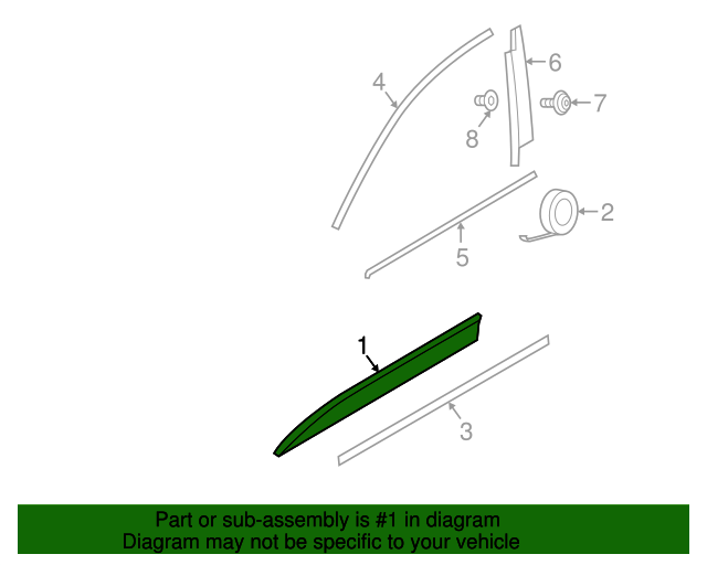 2015-2020 Porsche Macan Lower Molding 95B-898-561-A-G2X | Gaudin ...