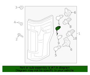 JL3Z-13466-G - Signal Bulb 2020-2023 Ford | Ford Parts Direct