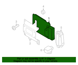 420-907-376 - Control Module 2008-2010 Audi R8 | Audi OEM Parts