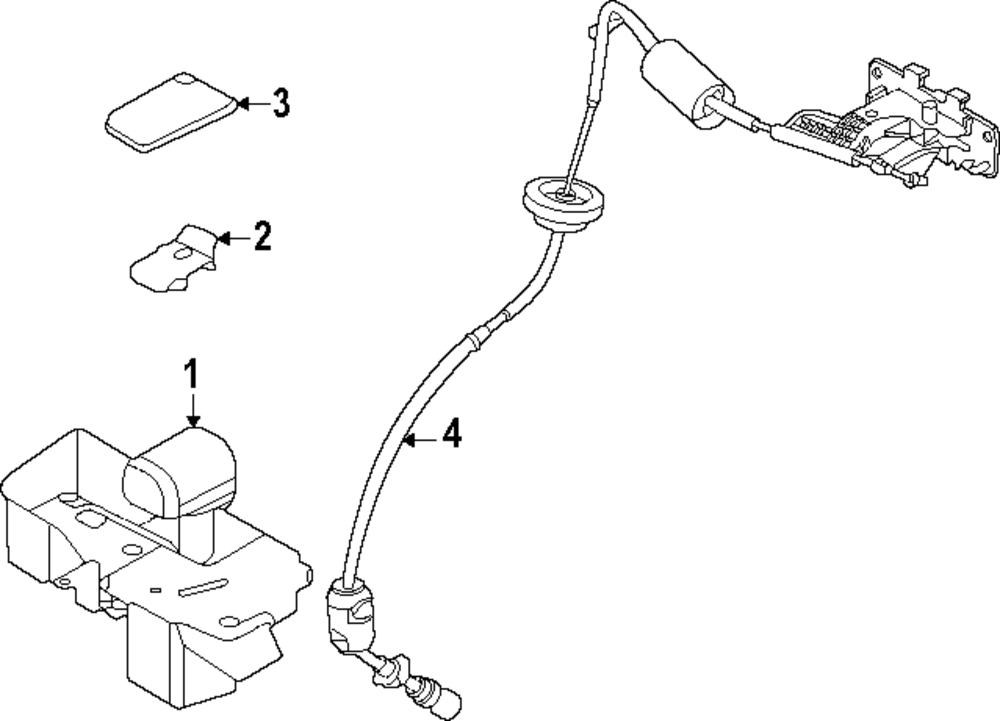 Lever Gear Shift RL3Z-7210-RC | QuirkParts