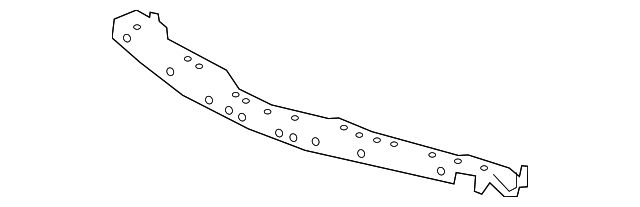 2019-2021 Acura RDX Beam, Front Bumper Center (Upper) 71160-TJB-A00 ...