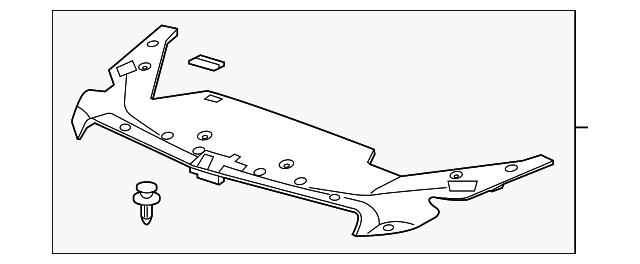 2013-2019 Cadillac ATS Front Compartment Front Sight Shield 23199234 GM ...