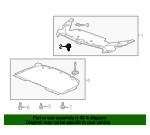 Genuine OEM Front Compartment Front Sight Shield Clip Part# 11547005 ...