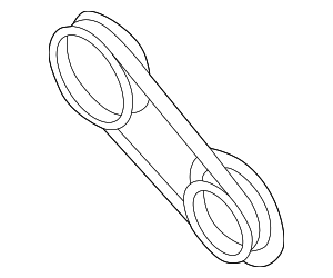 11950-31U00 - Power Steering Belt 1995-2007 Nissan | Nissan Parts ...