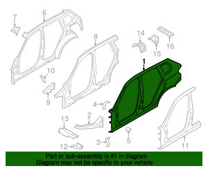Genuine BMW 41-21-7-385-416 | Uniside Assembly | FREE Shipping on Most ...