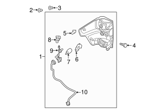 2016-2024 Nissan Combo Lamp Assembly 26550-EZ23D | Parts for Nissans