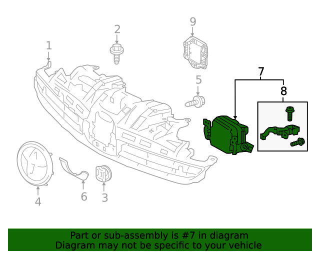 88210-48071 - Sensor - 2020-2021 Toyota | OEM Genuine Toyota Parts