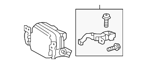 Genuine Toyota Sensor part# 88210-48071 for 2020-2021 Toyota | Ourisman ...