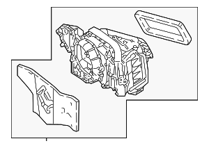 2018-2024 Audi Blower Case 4M1-820-024-B | Audi USA Parts