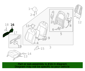 88020-CW010-NNB - Outer Cover 2022-2024 Hyundai | AutoNation Parts