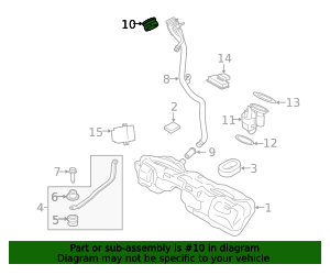 2013-2024 BMW Filler cap 16-11-7-470-341 | AutoNationParts.com