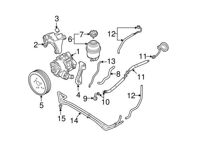 4F0-422-376 - Power Steering Reservoir Cap 2005-2011 Audi | AutoNationParts.com