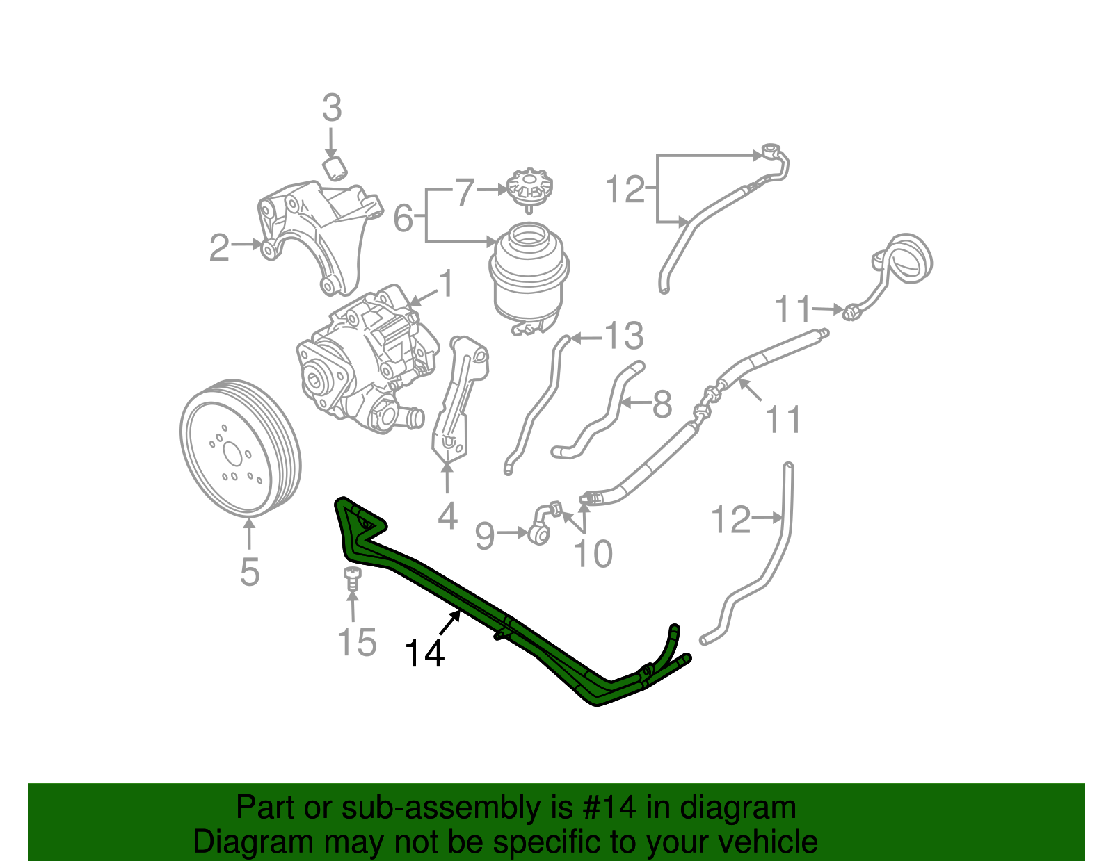 4F0-422-885-J - Power Steering Cooler 2005-2011 Audi | Euro Parts 4 Less