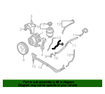 4F0-422-887-R - Suction Hose 2005-2011 Audi | Audi OEM Parts