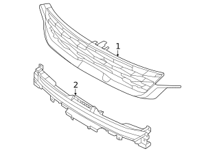 86350 Q5320 - Grille 2022-2023 Kia Seltos | Kia.Parts Store