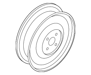 2014-2016 Nissan Rogue Wheel, Alloy 40300-4BA1A | TOM HESSER NISSAN