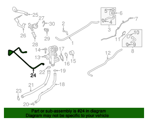 9A1-106-550-30 - Vent Pipe 2014-2016 Porsche Cayman | Delaware Porsche ...