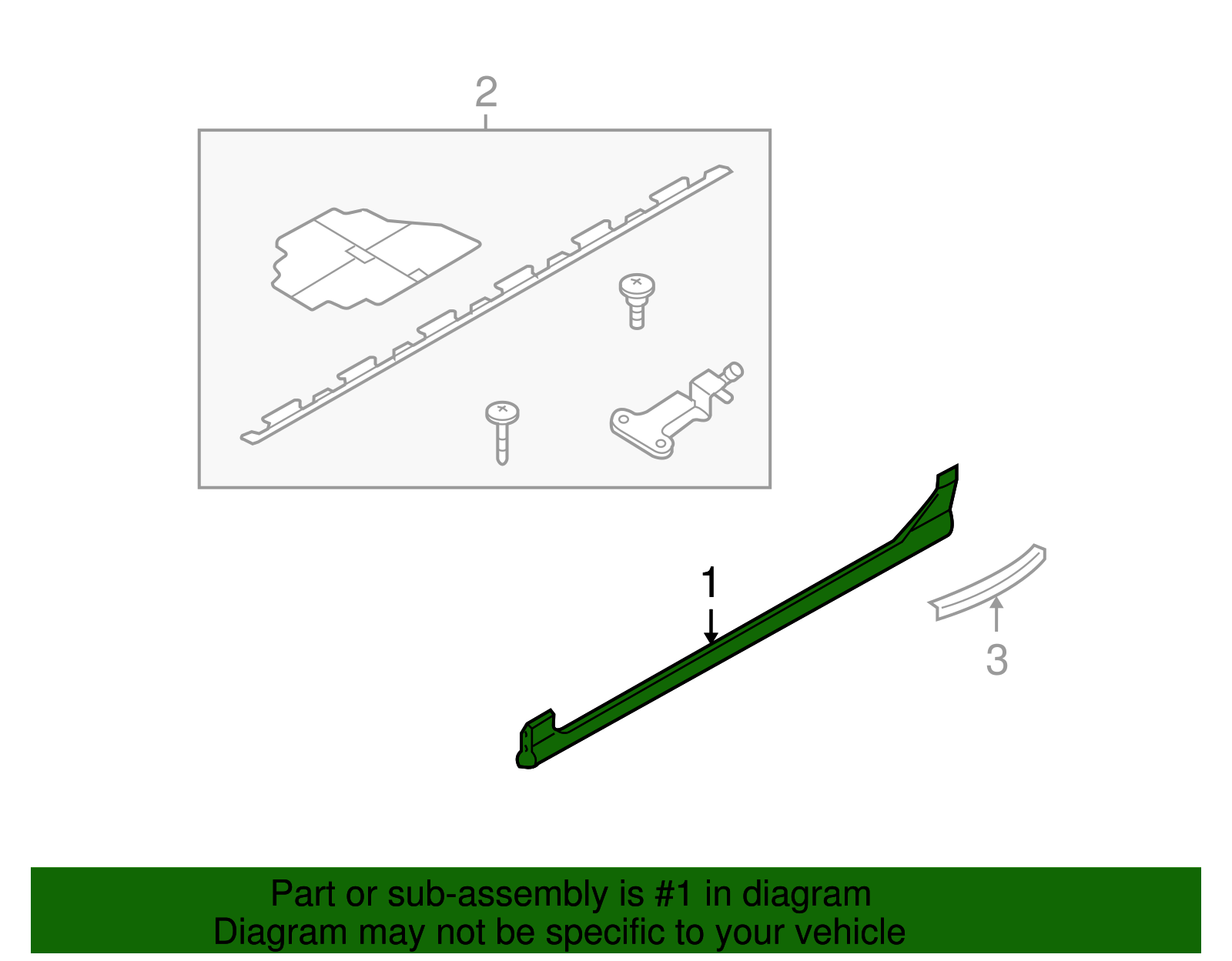 08F04-SVA-121 - Side Under Spoilers 2003-2011 Honda Civic | Honda Parts ...
