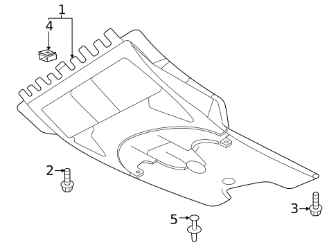 Splash Shields for 2020 Volkswagen Atlas Cross Sport | VW Parts Center