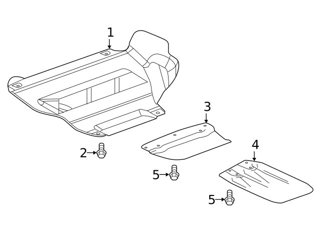 2015-2022 GM Steering Gear Skid Shield 23217363 | NewAutoParts.com